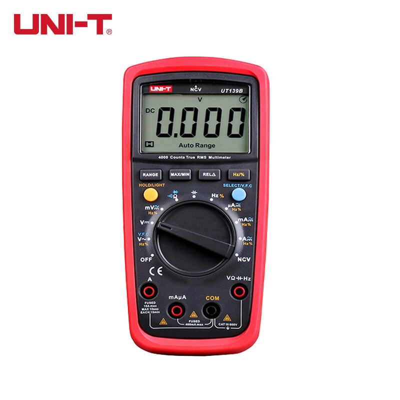 UNI-T UT139 Series Digital Multimeter Auto Range T... – Vicedeal