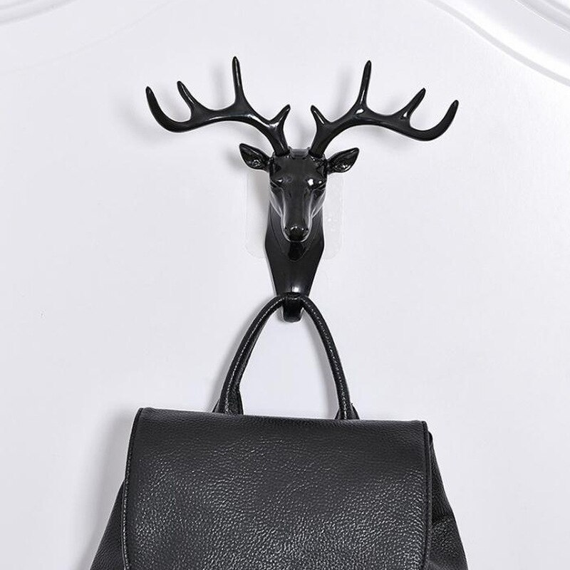 Three-Dimensional Wall Hanging Hook Antlers Americ... – Vicedeal