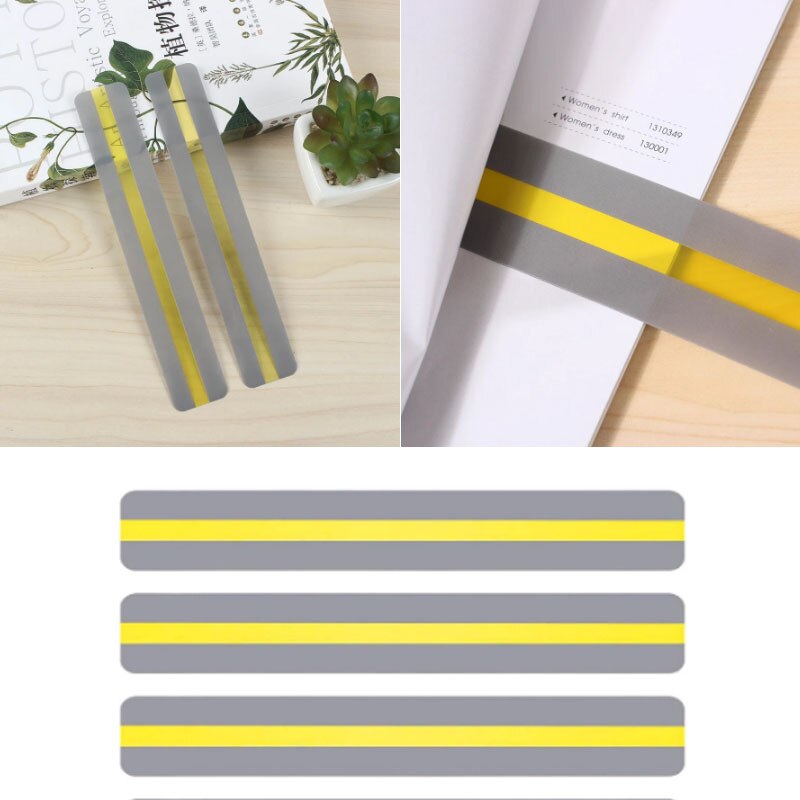 10Pcs Reading Guide Strips Highlighter Colored Ove... – Grandado