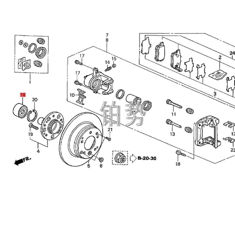 Car Front wheel hub bearing Hon daC IVI CDE LSO LC... – Grandado