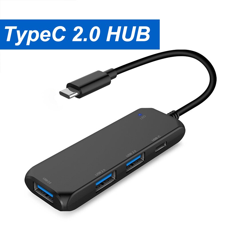 Adaptador divisor de concentrador tipo C 3,0 con 4... – Grandado