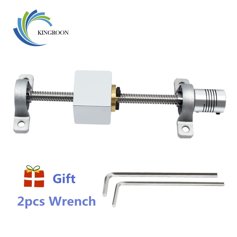 Vertical T8 Lead Screw Kit Lead 8mm KP08 Brackets+... – Grandado