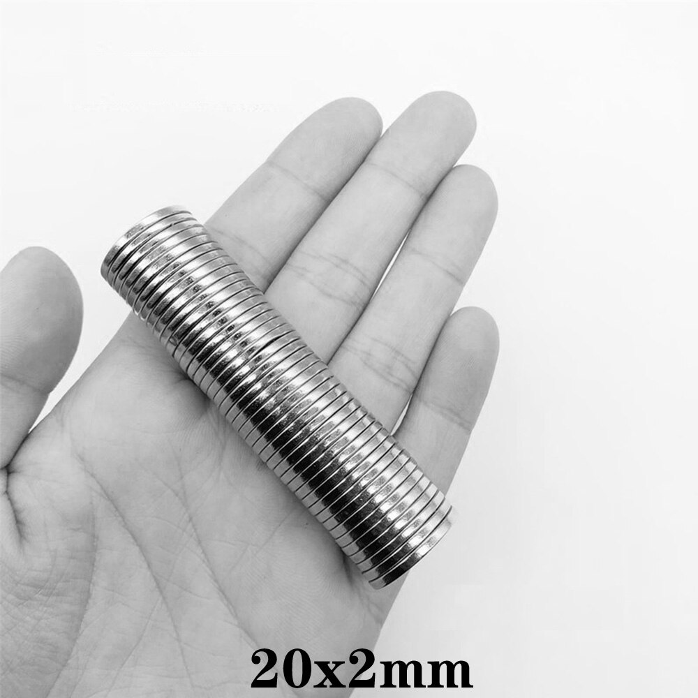 5~100pcs 20x2 mm Powerful Strong Magnetic magnet 2... – Grandado