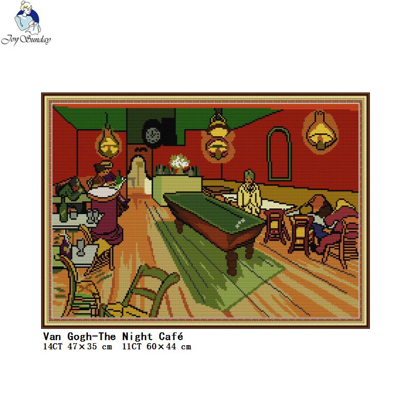 Van Gogh Painting Series Cross Stitch Kits Aida 14... – Grandado