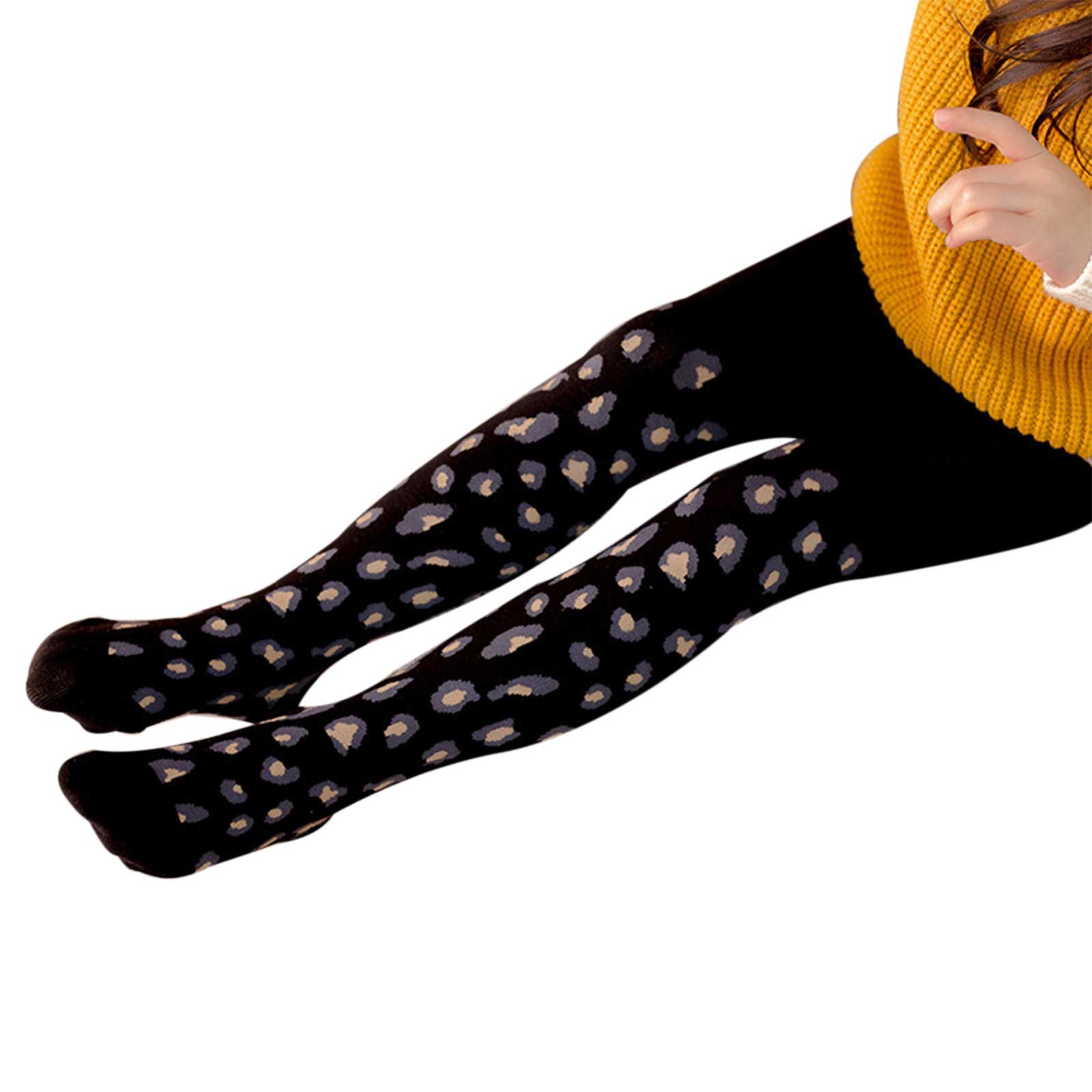 Girls Stockings Autumn Winter Cotton Leopard Tight... – Grandado