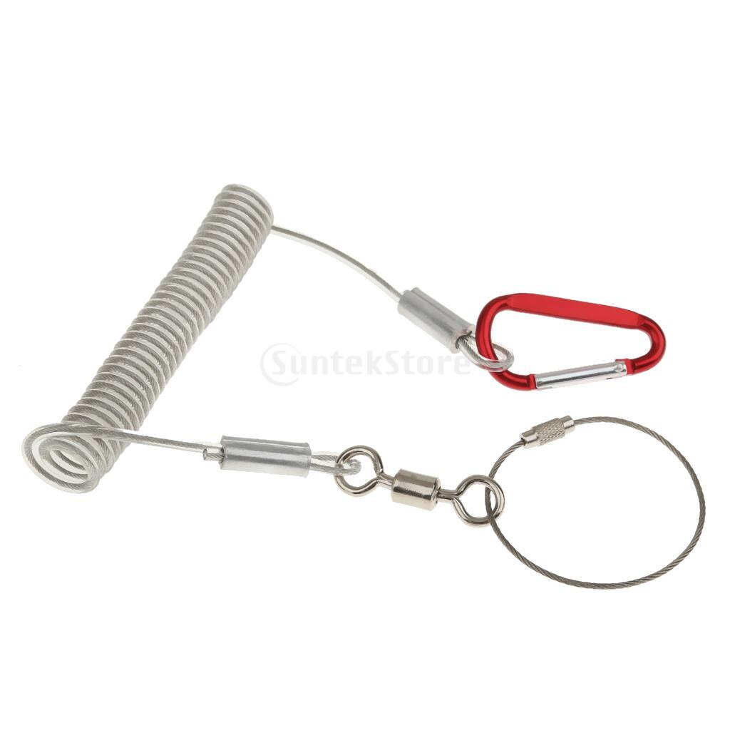 1.4M Stretch Staaldraad Lenterol Lanyard Touw Met ... – Grandado