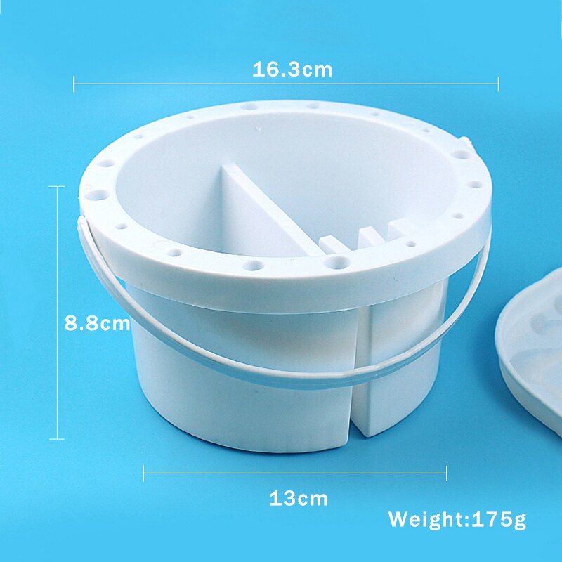 Plastic 3 in 1 Pen/Brush Washing Bucket/Barrel/Con... – Vicedeal
