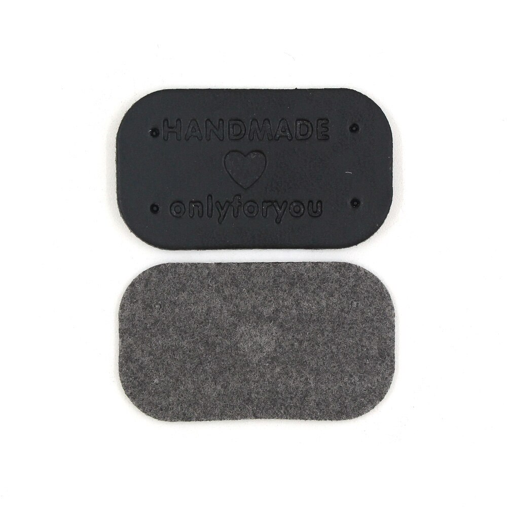 50Pcs 39x28mm Handmade Tags With Heart “Hand made ... – Grandado