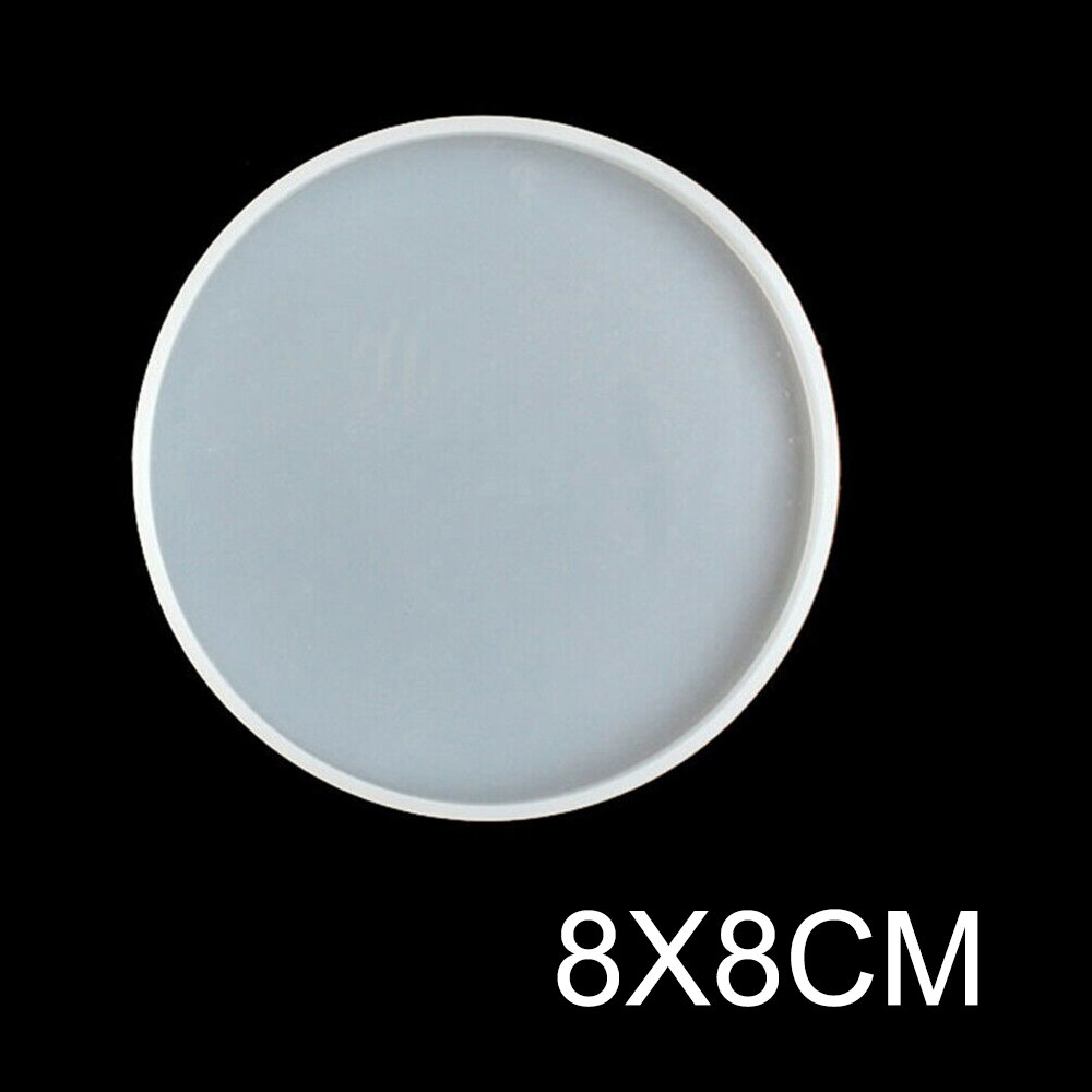 Round Clear Silicone Coaster Molds Circle Coaster ... – Grandado