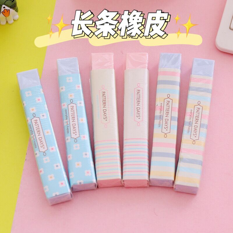 2pcs Long Strip Eraser Kawaii Stationery Eraser Fo... – Grandado