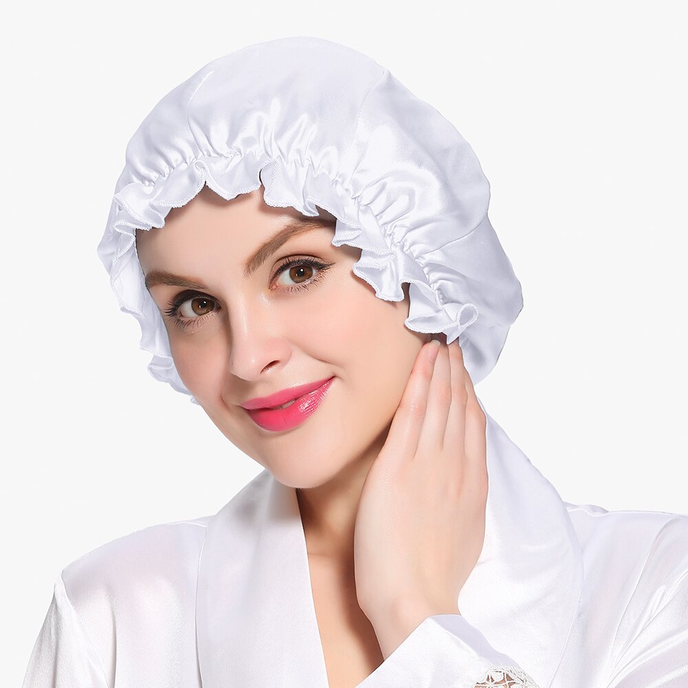 LILYSILK Silk Night Sleep Cap Silk Cap for Sleepin... – Grandado