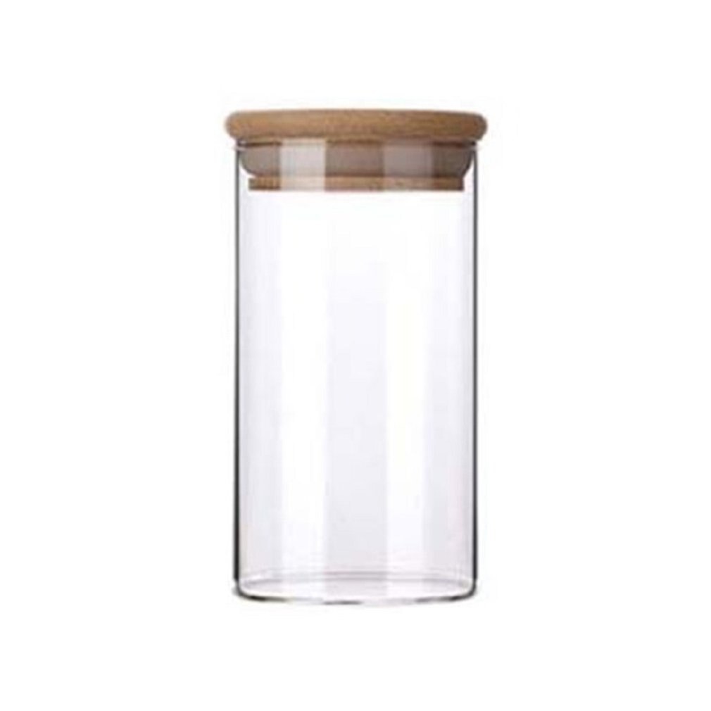 High Borosilicate Glass Airtight Jars Straight Tea... – Grandado