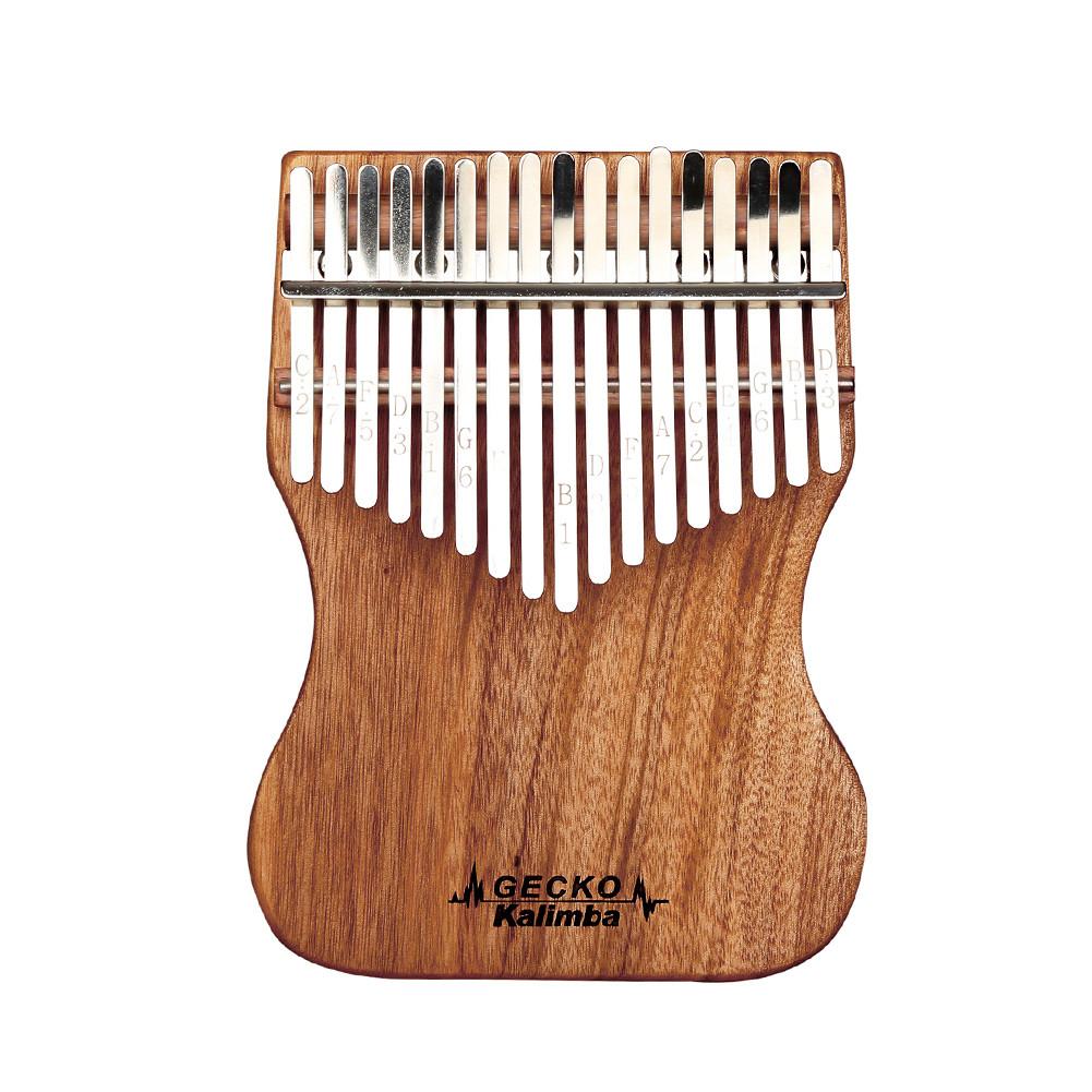 Kalimba 17 Keys Thumb Piano Wood Mahogany Mbira Bo... – Grandado