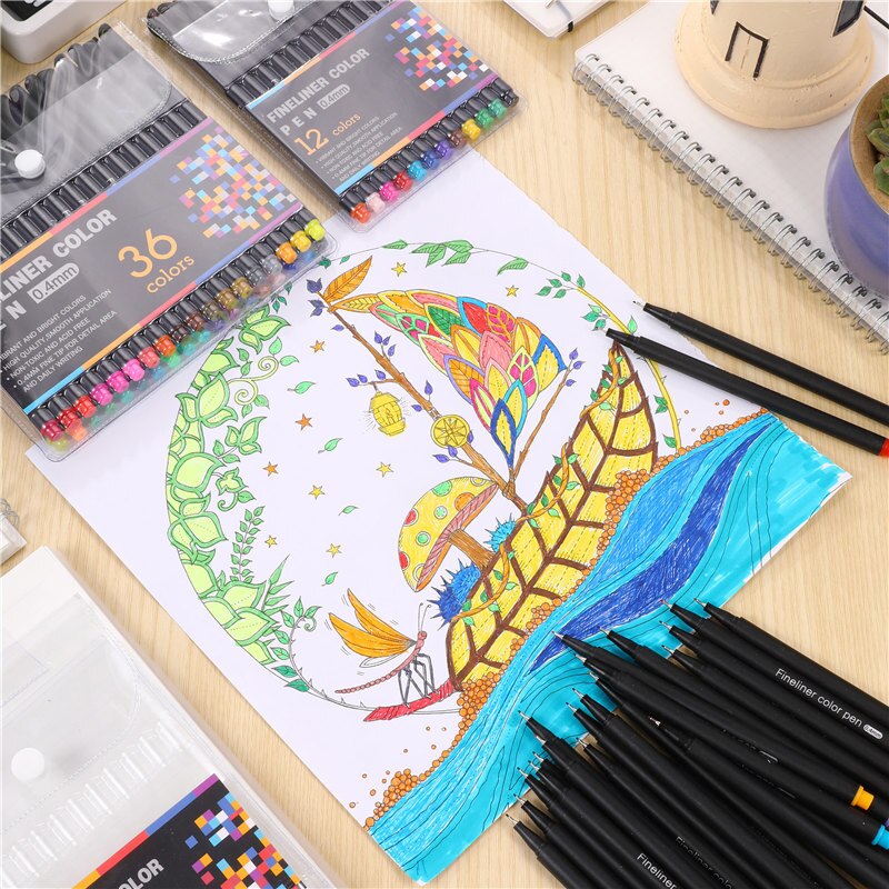 60/100PCS Colorful Neutral Marker Pen Fineliner Pe... – Grandado