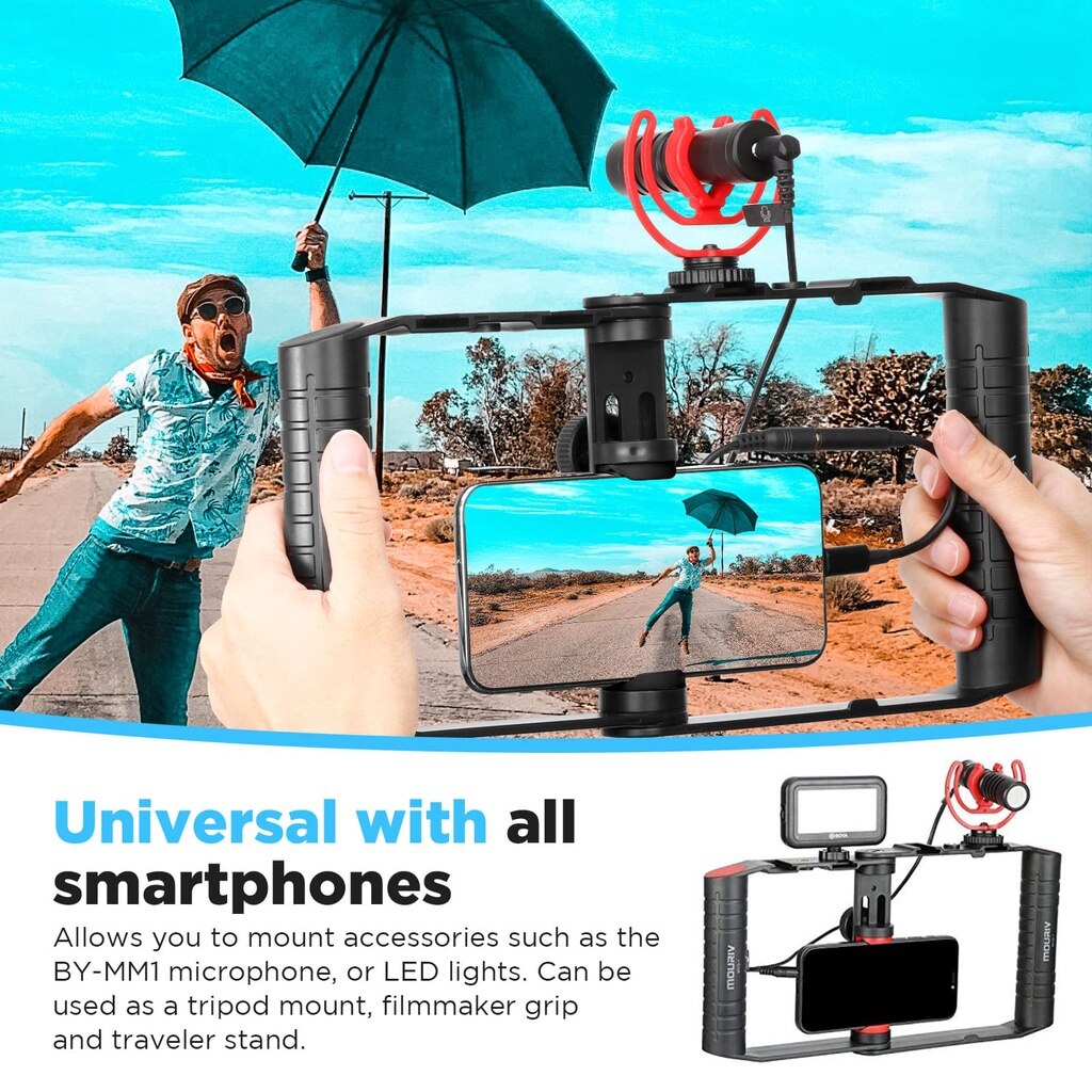 BOYA BY-VG300 Smartphone Video Rig Handheld Phone ... – Grandado