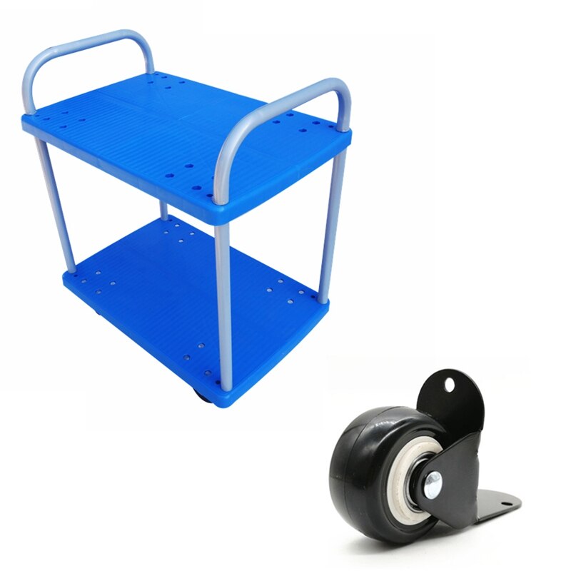 8Pcs L-Type Right Angle Caster Wheels PVC Castor W... – Grandado