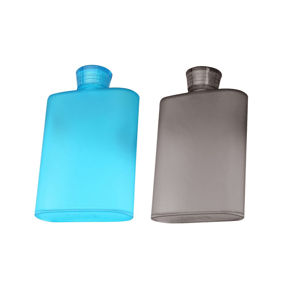 2pcs 400ml Reusable Hip Flask Drinking Water Bottl... – Grandado
