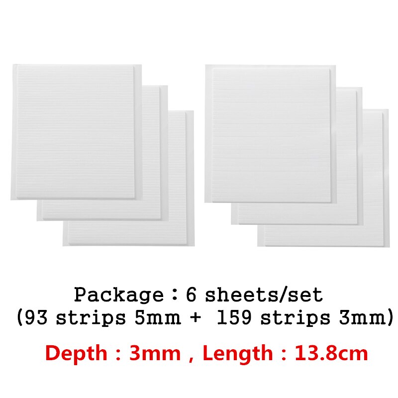 Depth 3MM Double-sided Adhesive Foam Strips 3mm/5m... – Grandado