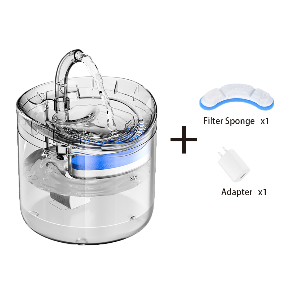 2L Automatic Cat Dog Water Fountain With Faucet Do... – Grandado