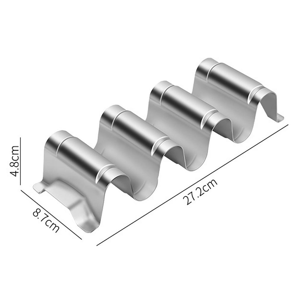 Rvs Taco Holder Stand Metalen Lade Taco Rekken Tac... – Grandado