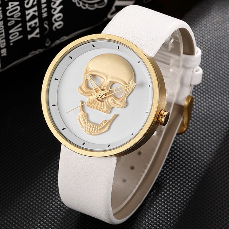 Couple Skull Watches Men Women Skull-Head Quartz W... – Vicedeal