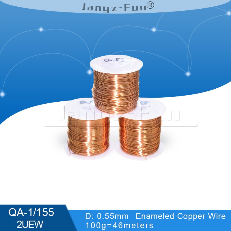 100 gram 46 meter polyuretan emaljert kobbertråd d... – Grandado