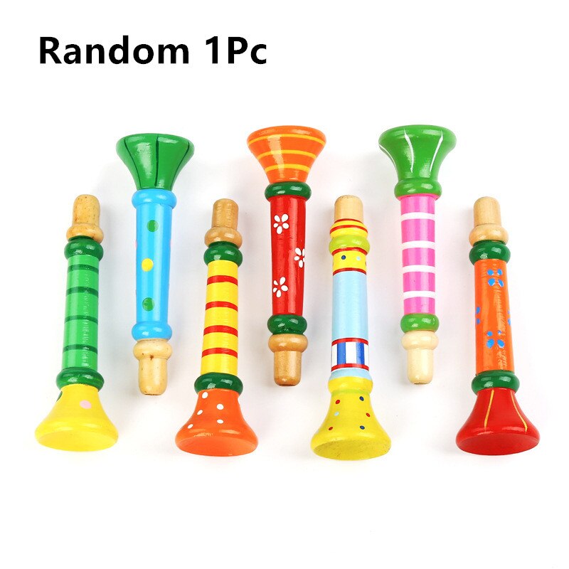 Wooden Toys Hooter Horn Educational Musical Instru... – Grandado