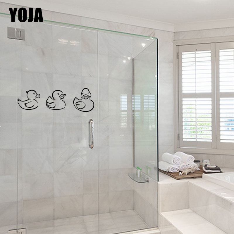 Yoja 10X29.6Cm Badkamer Douche Glas Eend Decal Sla... – Vicedeal