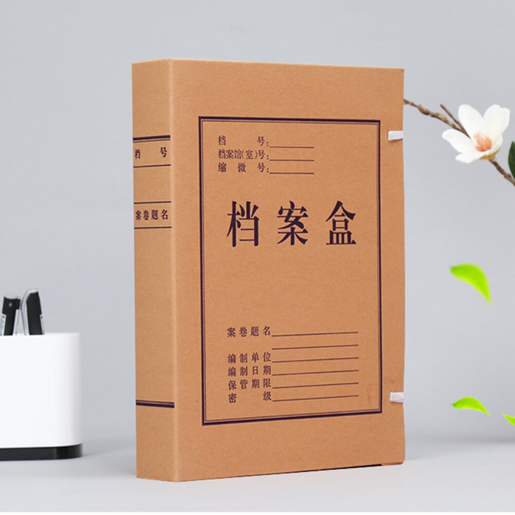 Foldable A4 Document File Box Storage Bag Files Fo... – Vicedeal