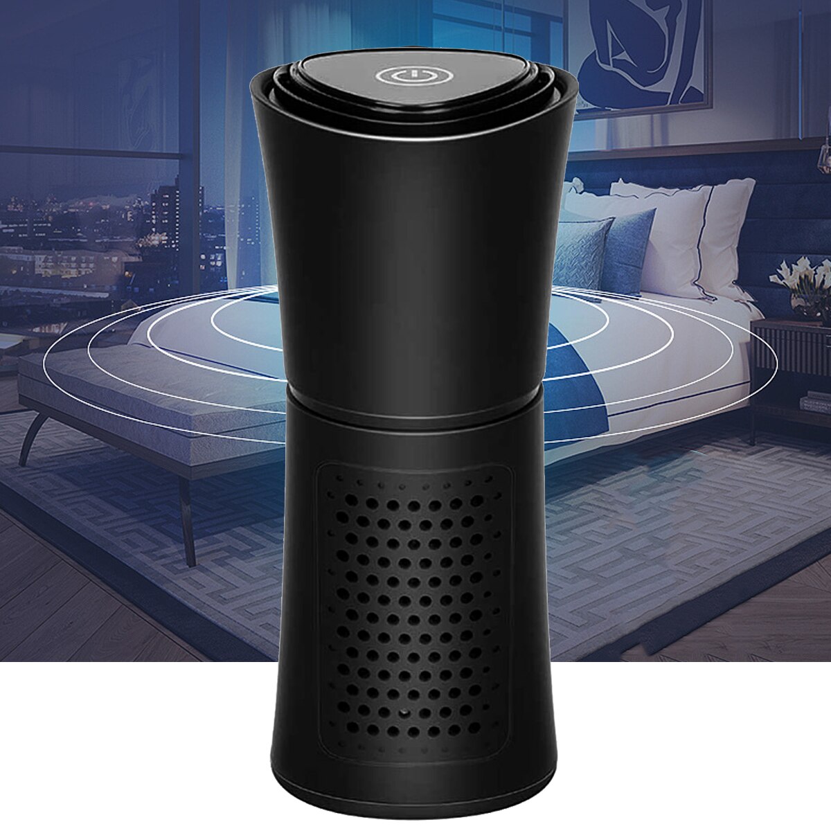 Air Purifier with dual layer Filter Fresh Air Anio... – Grandado