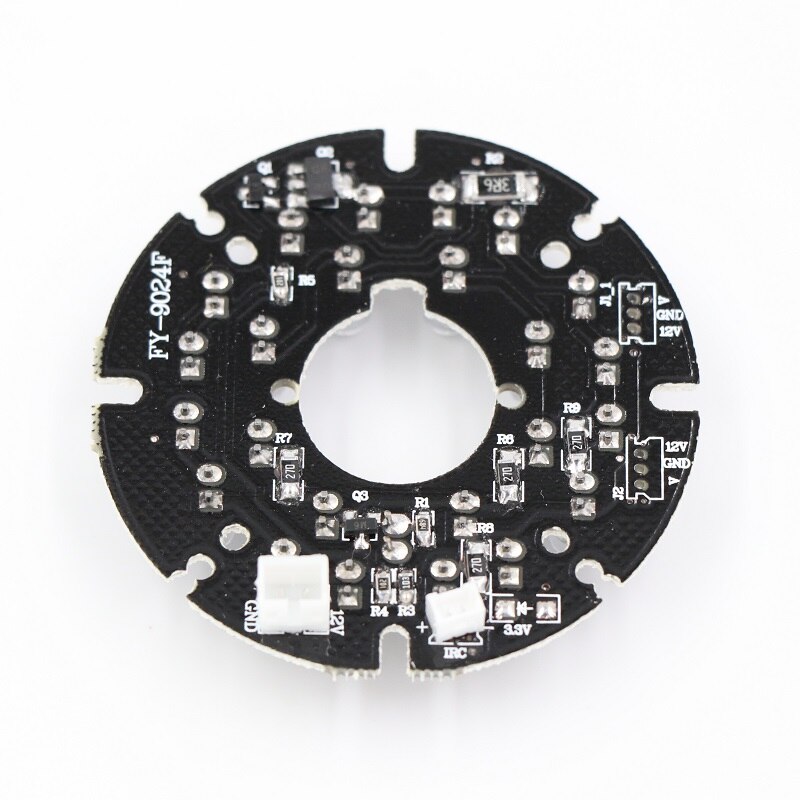 90 degrees CCTV Accessories infrared light 24 Grain IR LED board for ...