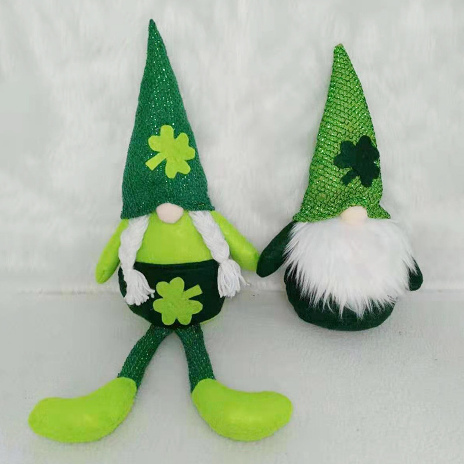 St Patricks Day Faceless Gnome Doll St Patrick Day... – Grandado