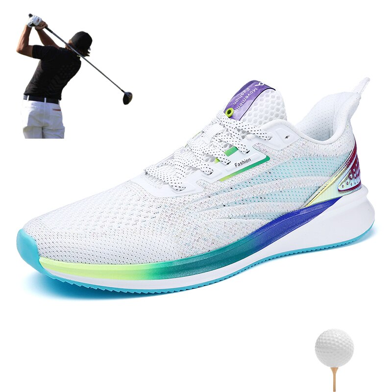 Men Good Golf Shoes Breathable Grass Golf Sneakers... – Grandado