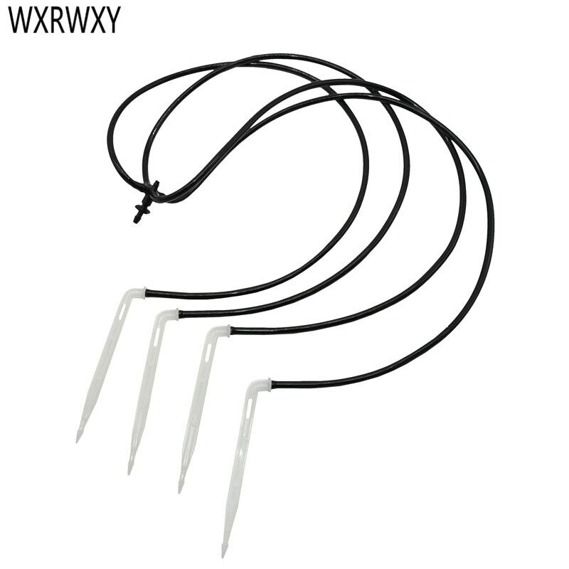 White 4-way emitter drip arrow drippers micro drip... – Grandado