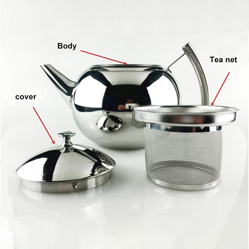 1L/1.5L/2L Heat Resistant Teapot Stainless Steel F... – Vicedeal
