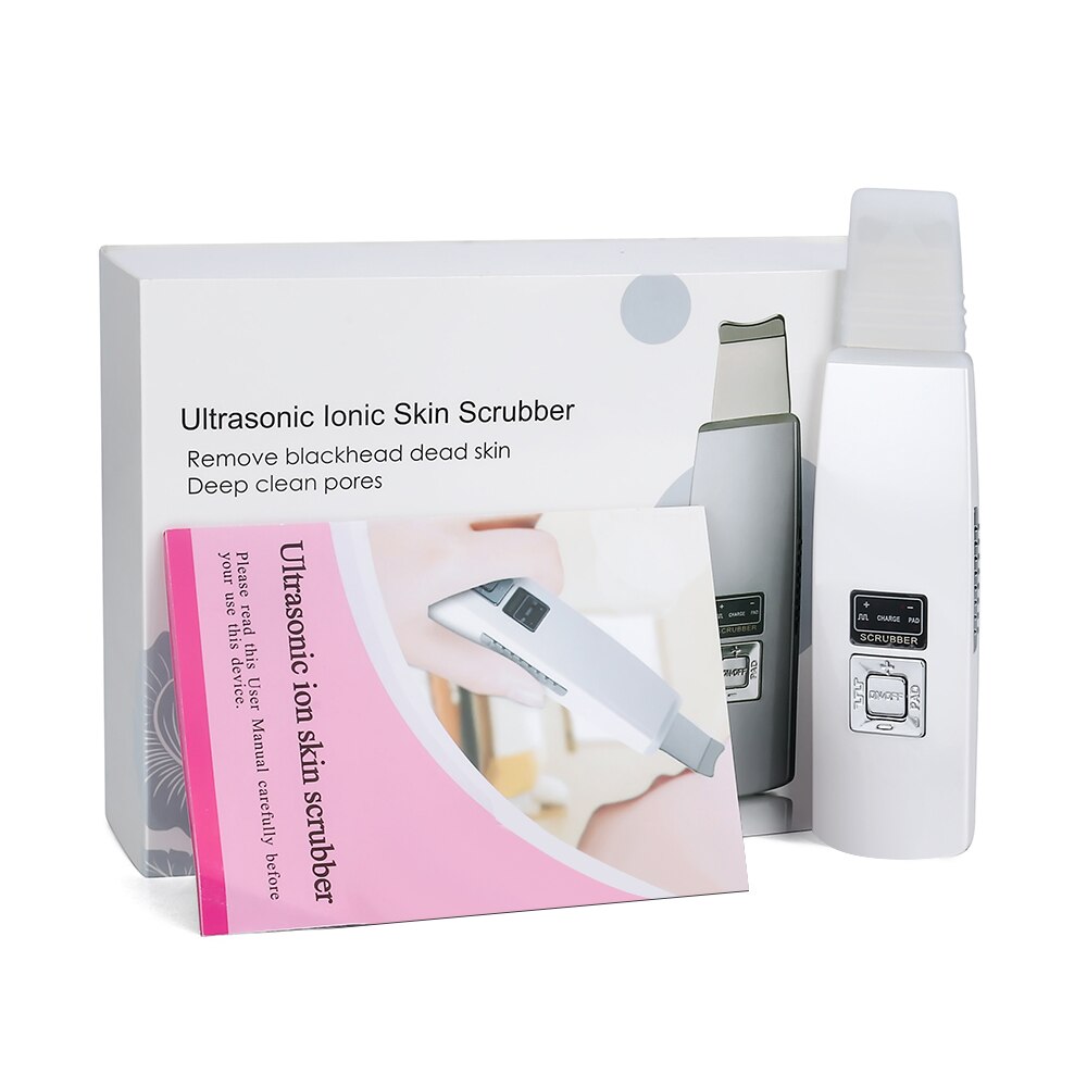 Ultrasonic Skin Scrubber Deep Face Cleaning Machin... – Grandado