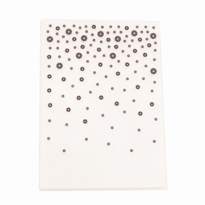 10.5x14.8cm raindrops Embossing folders Plastic bu... – Grandado