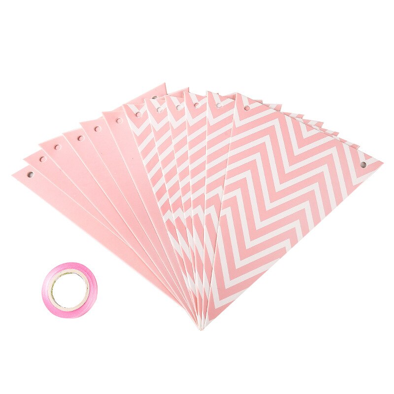 12pcs Colorful Triangle Flag Banners for Party Nic... – Grandado