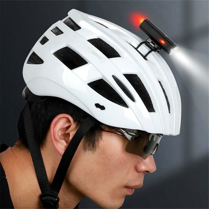 300 Lumens USB Rechargeable Bike Helmet Headlight ... – Grandado