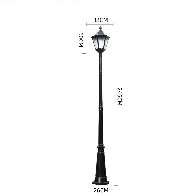 (H≈2.4M) Courtyard lamp street lamp outdoor lawn l... – Grandado