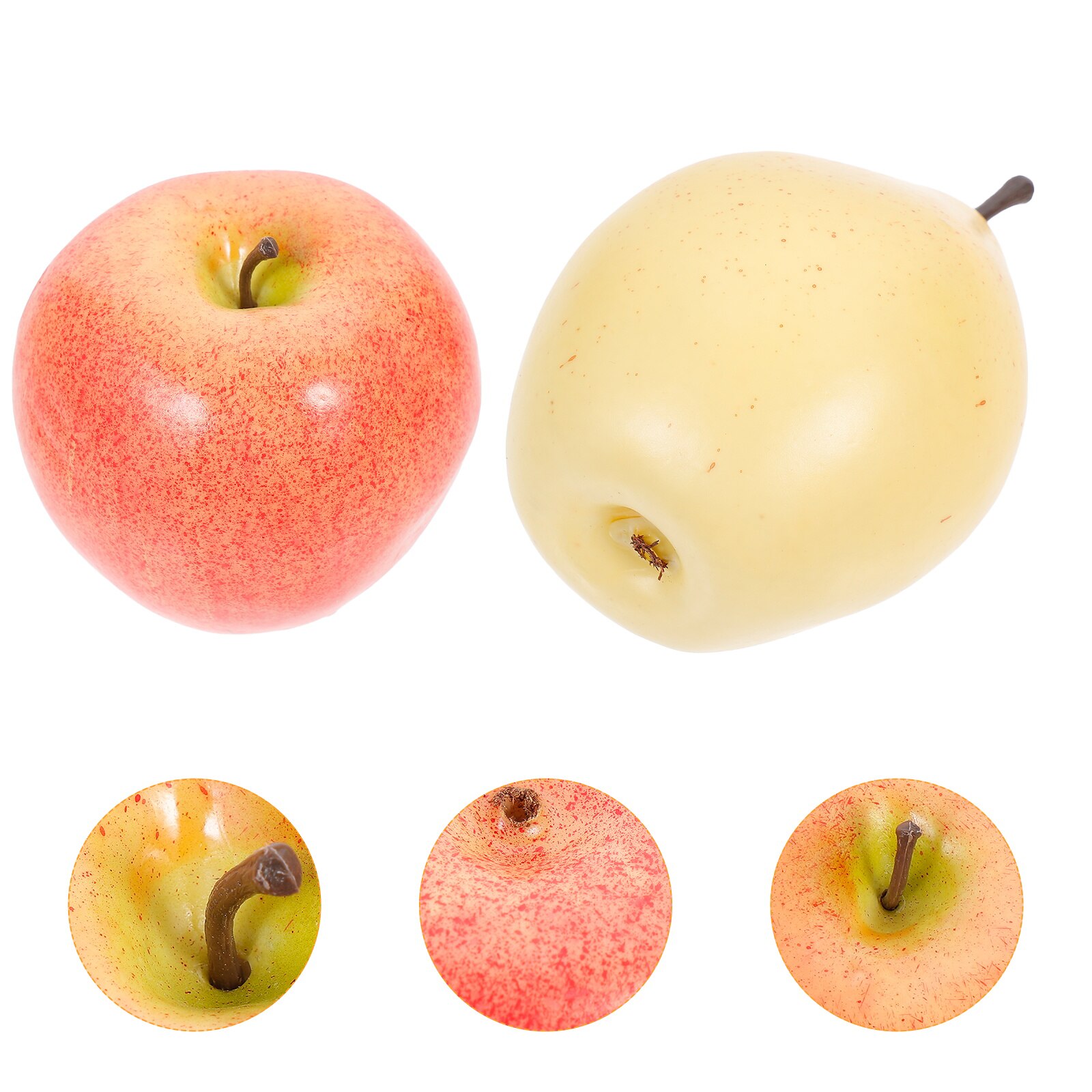 2pcs Foams Fruit Model Apples Modeling Decor Pear ... – Grandado