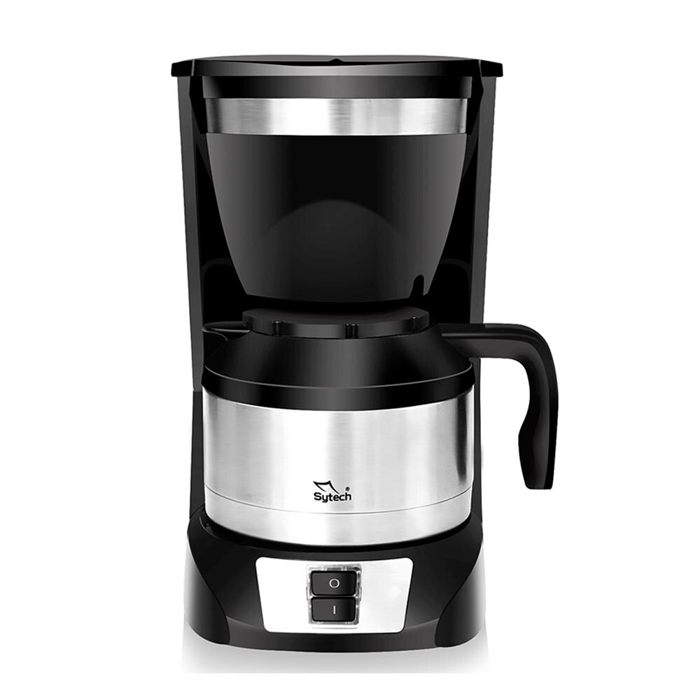 Cafetera, goteo, acero inox, 8-10 Tazas, Jarra ter... – Vicedeal