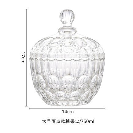Covered glassy candy tank storage tank European su... – Grandado