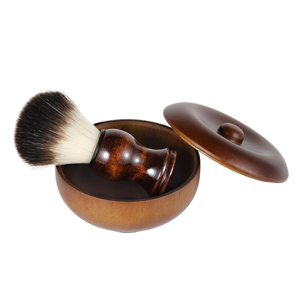 Traditional Wooden Beard Shaving Tool Set Shaving ... – Grandado