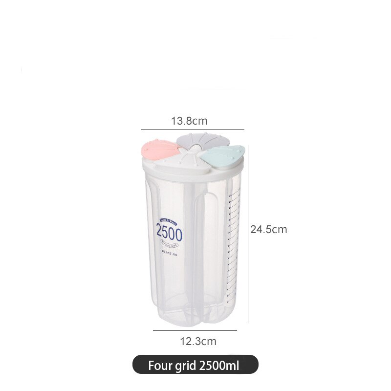 Kitchen Grain Storage Box Transparent Moisture-pro... – Grandado