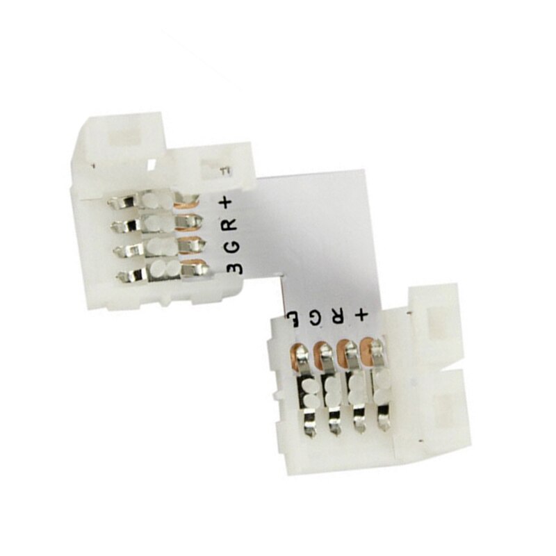 5 / 10 / 20 sets 10mm 4pin LED RGB strip Connector... – Grandado
