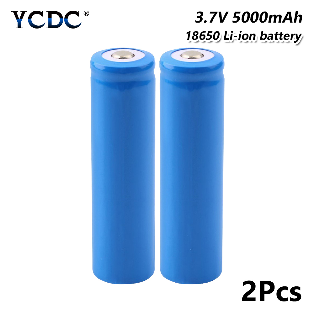 1/2/4/6 Piece Stable 5000mAh 18650 3.7V Rechargeab... – Grandado