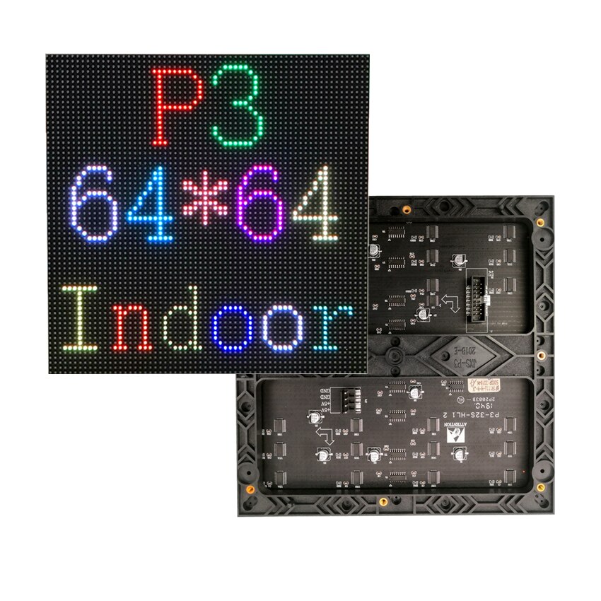 Led Display Module 192*192Mm 64*64Pixel Hd P3 Indo... – Grandado