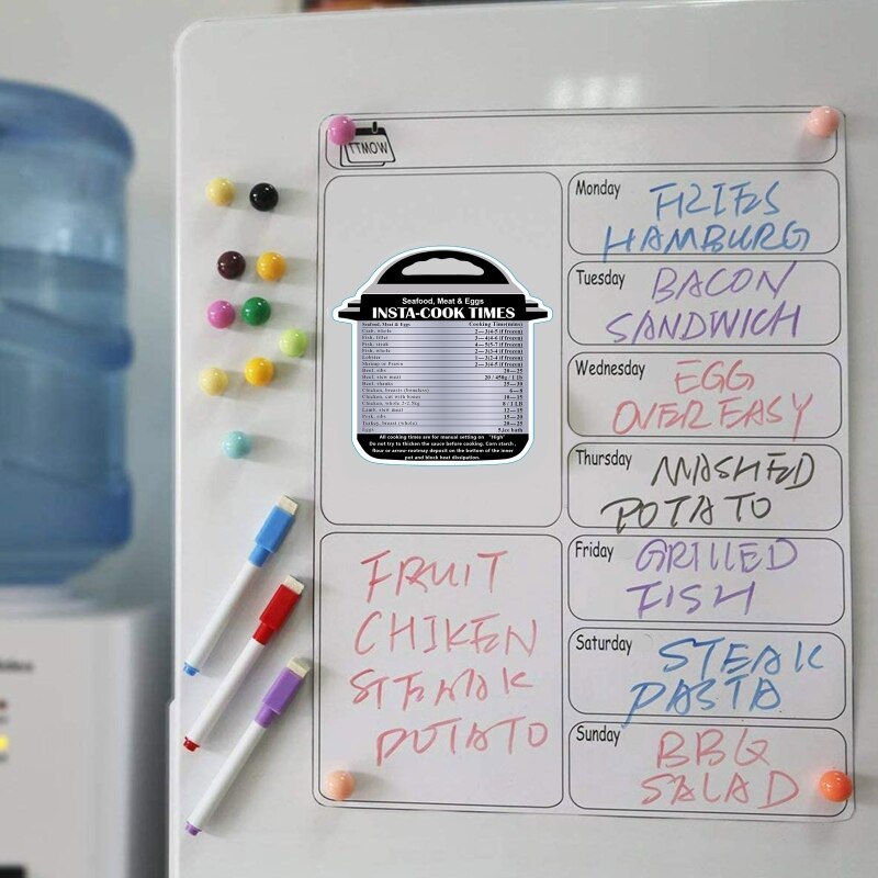 A6HB Cheat Sheet Magnet Set Pressure Cooker Access... – Vicedeal