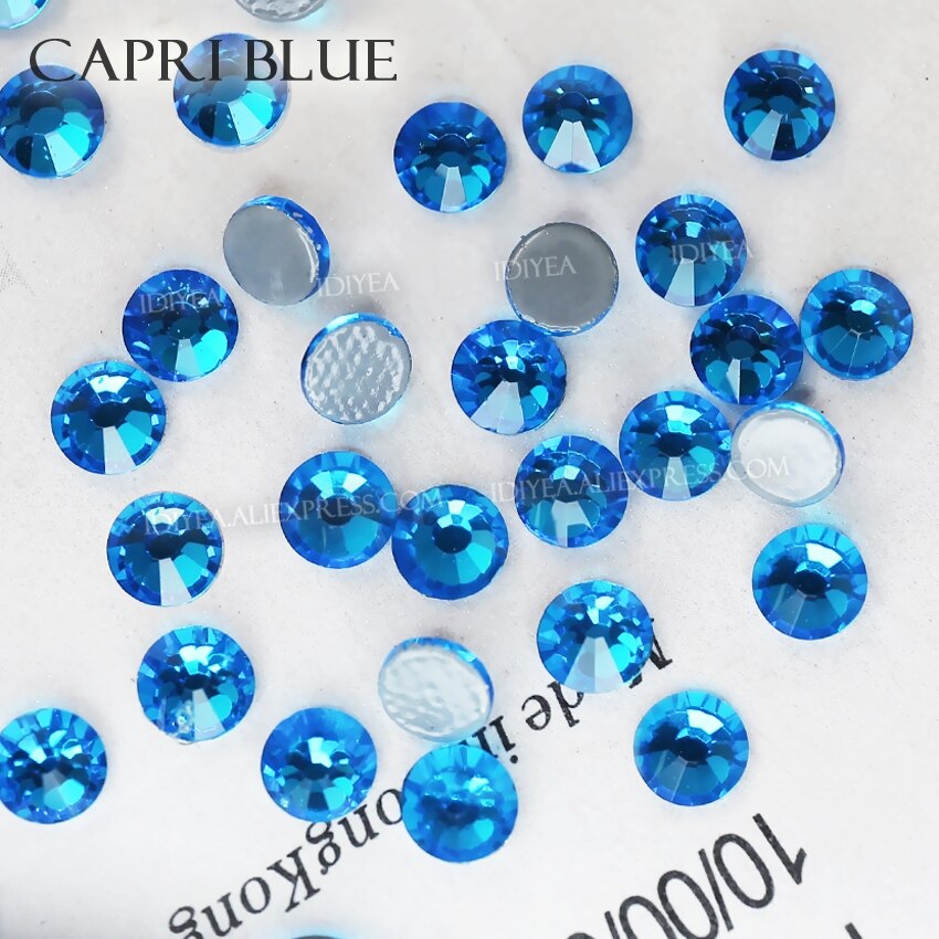 Capri Blue garment hotfix strass strass kristalle ... – Vicedeal